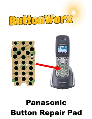 Keypad Button Repair Panasonic KX-TCD320 KX-TCD340 KX-TCD220 KX-TCD230 ...
