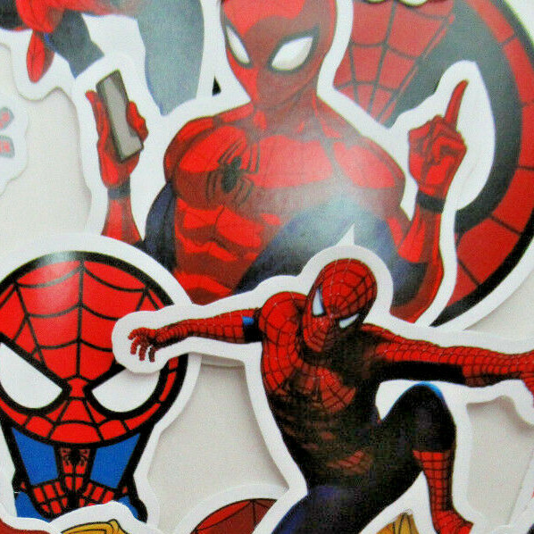 50pc Random Marvel Spider-Man Phone Laptop Notebook Decal Sticker Pack ...