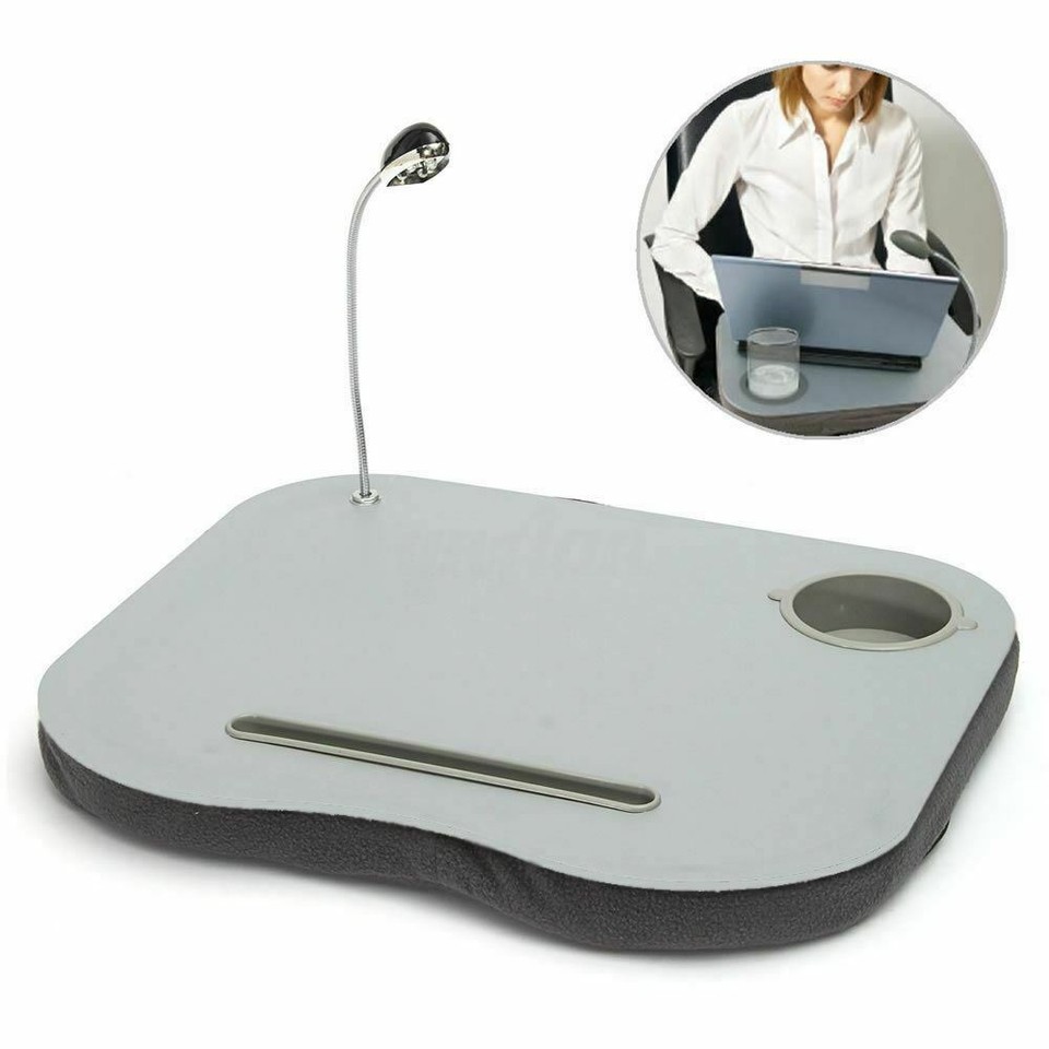 Laptop Computer iPad Portable Cushioned Reading Writing Homework Tray ...