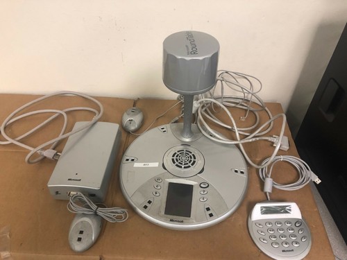 Microsoft Roundtable RTB001 Video Conference System Set W/ Power Supply ...