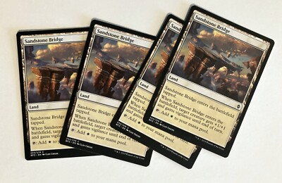 Sandstone Bridge (4) Battle for Zendikar NM MTG Magic the Gathering | eBay