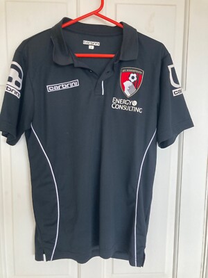 Carbrini AFC Bournemouth Football Golf Polo-Large-Mint | eBay UK