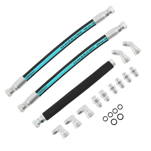 High Pressure Oil Pump Hoses Kit For Ford F-250/350/450/550 Excursion 7 ...