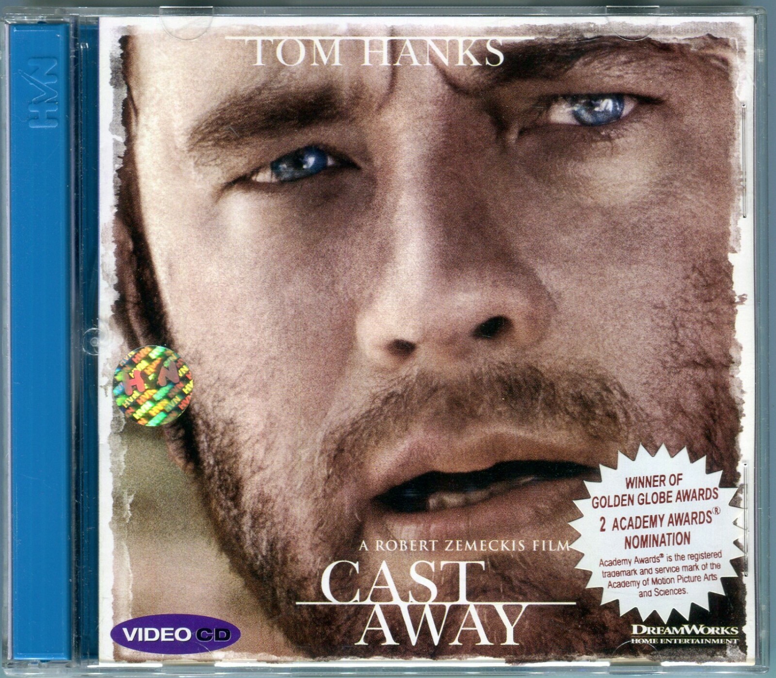 2000 Cast Away - Tom Hanks Original Video CD VCD 2-Disc Set Rare Out Of ...