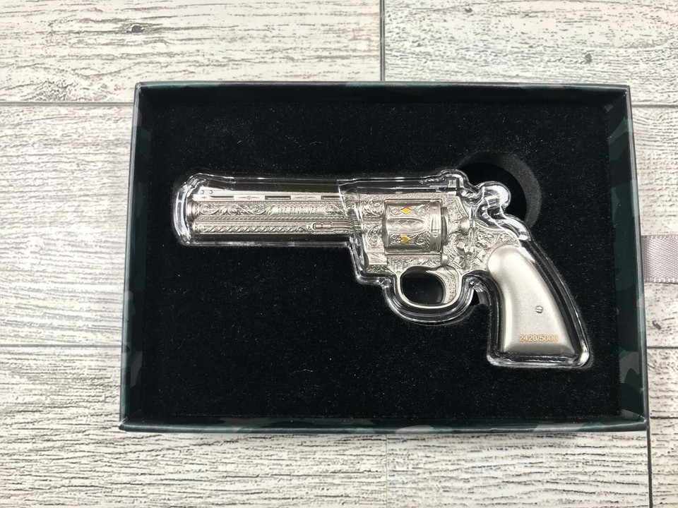 2023 Chad 2 oz Silver Revolver Gun Shaped Antiqued High Relief Coin ...