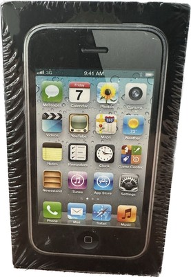 Apple iPhone 3GS - 8GB - Black - Box Sealed - Unactivated *RARE* | eBay