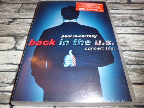 PAUL McCARTNEY BACK IN THE US DVD | eBay