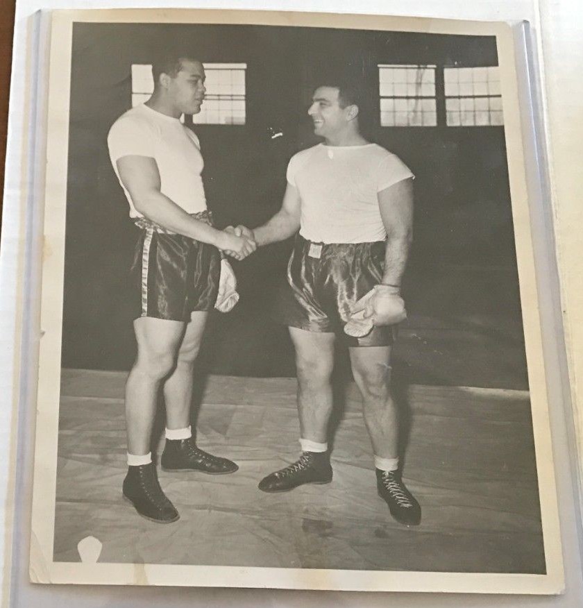 Rare 1/1 1940's Joe Louis Melio Bettina Original Army Signal Corps ...