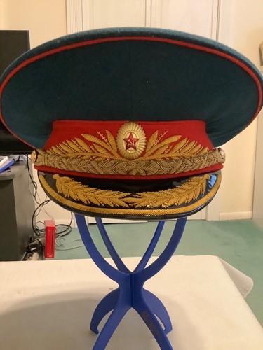 Soviet Russian General/Marshal’s Visor Cap/Hat USSR size 58 circa 1980 ...