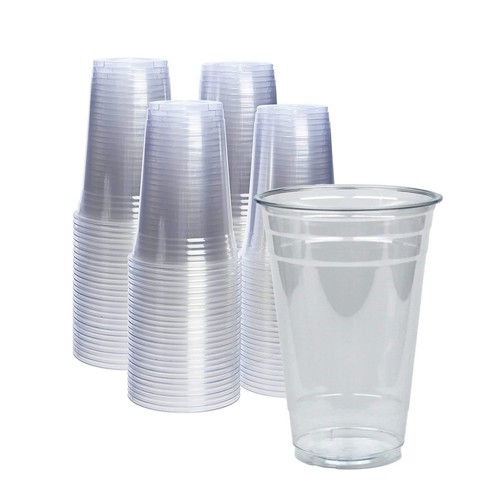 20oz Crystal Clear PET Plastic Cups (Case of 600) 810998035201| eBay