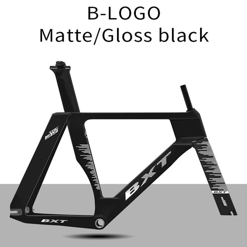 BXT Full Carbon Fiber Track Frame XS/S/M/L 700c Rigid Fixed Gear Bike ...