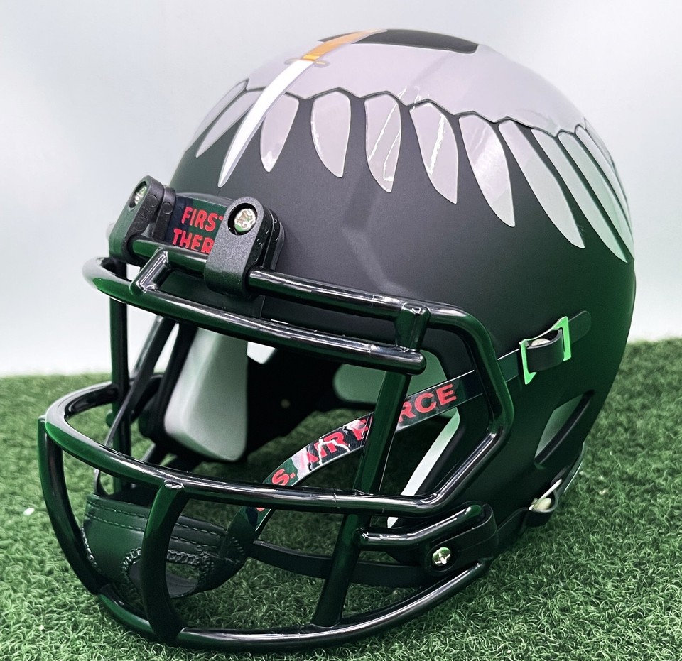 CUSTOM RIDDELL SPEED MINI FOOTBALL HELMET - AIR FORCE FALCONS 2024 | eBay