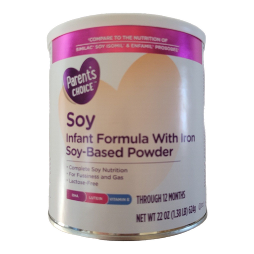 Parent's Choice Soy Powder Infant Formula - 22 Oz (S0119F6) for sale ...