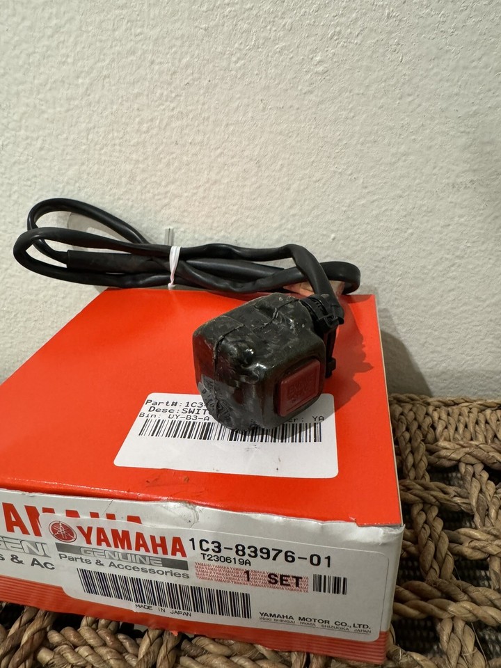 2005-2024 YAMAHA YZ125 YZ250 YZ 125 250 CARBON ENGINE STOP KILL BUTTON ...