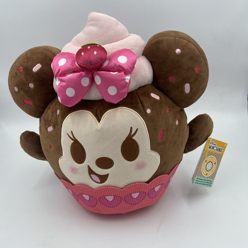 Disney Store Minnie Mouse Strawberry Cupcake Munchlings Plush New | eBay