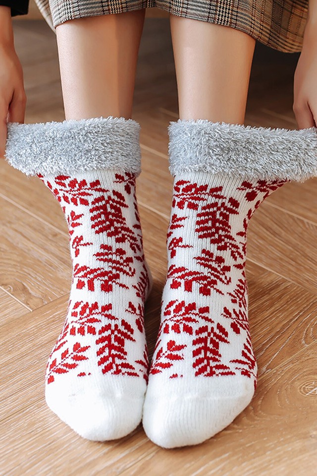 Extra Thick Socks,Winter Warm Sock,Comfotable Floor Socks,Ladies House ...