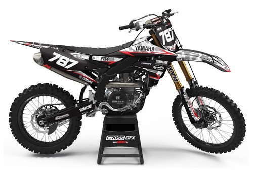 YAMAHA Complete Dirt Bike Graphics Kit YZ YZF WR F X 50 65 80 85 125 ...