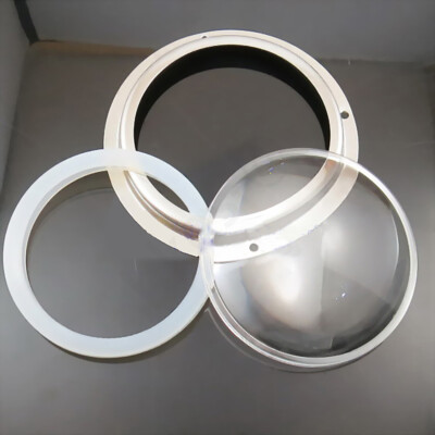 1pcs Plano-convex Condenser Lens Φ100mm*20.5mm Kit Focal Length Optical ...