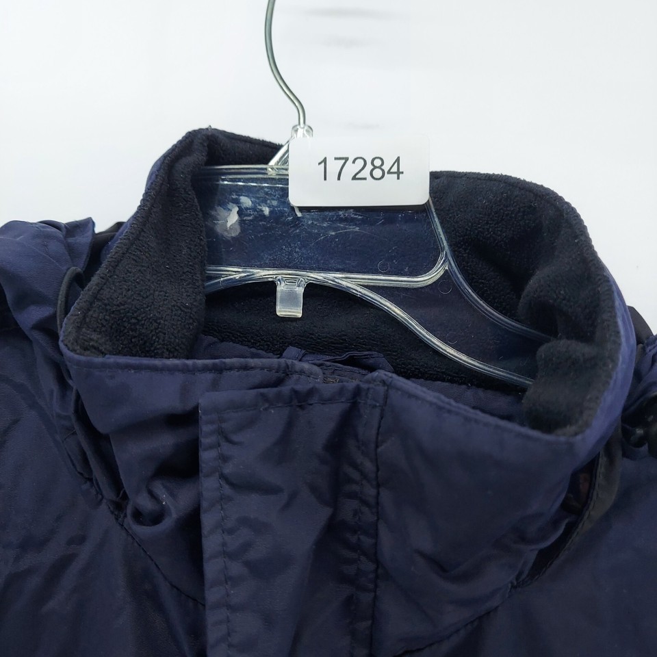 galls jacket men size medium blye full zip hooded water resistante ...