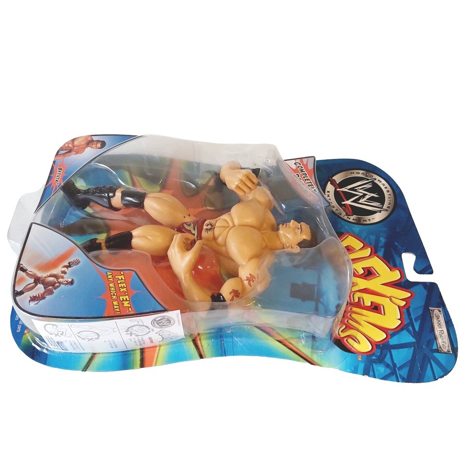 WWE JAKKS FLEX'EMS FLEXEMS BATISTA WRESLTING FIGURE | 2003 | eBay Australia