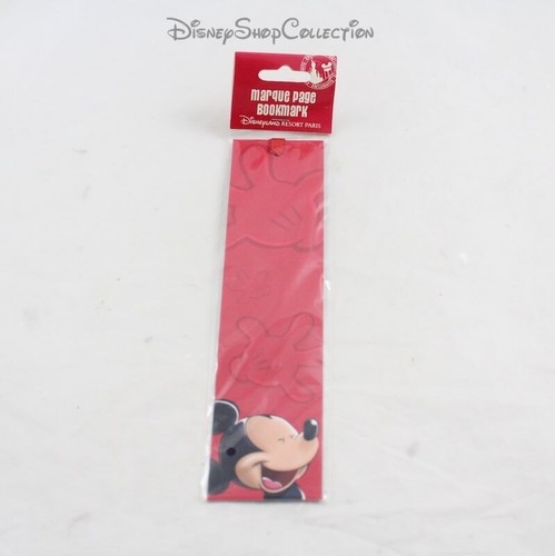 Marque-page Bookmark DISNEYLAND PARIS Mickey rouge Disney 20 cm (DOU ...