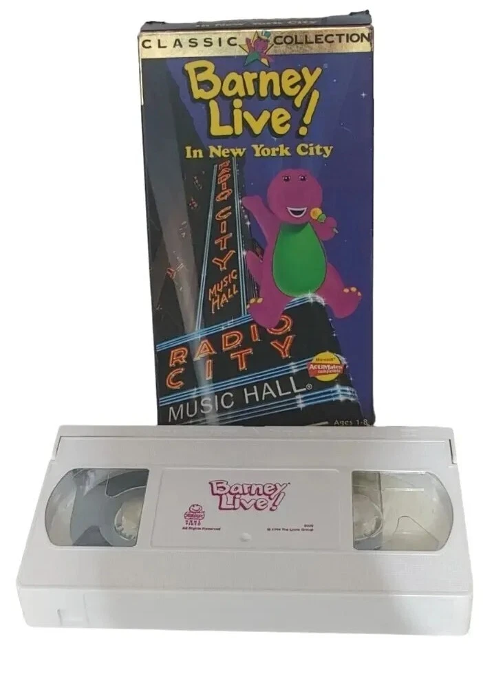 Barney Live Vhs