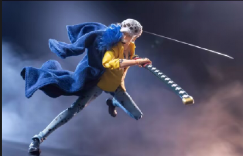 Custom Wired Cape Cloak For S.H.Figuarts SHF One Piece Trafalgar law（No ...