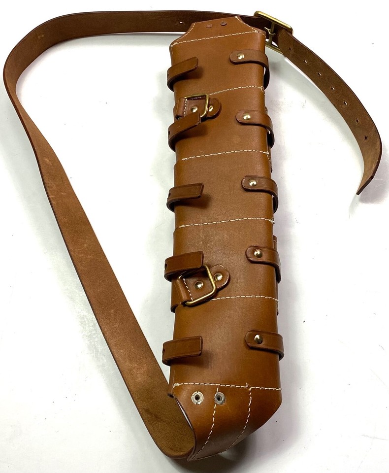 SWEDISH M1910 8MM MAUSER RIFLE LEATHER AMMO BANDOLEER | eBay