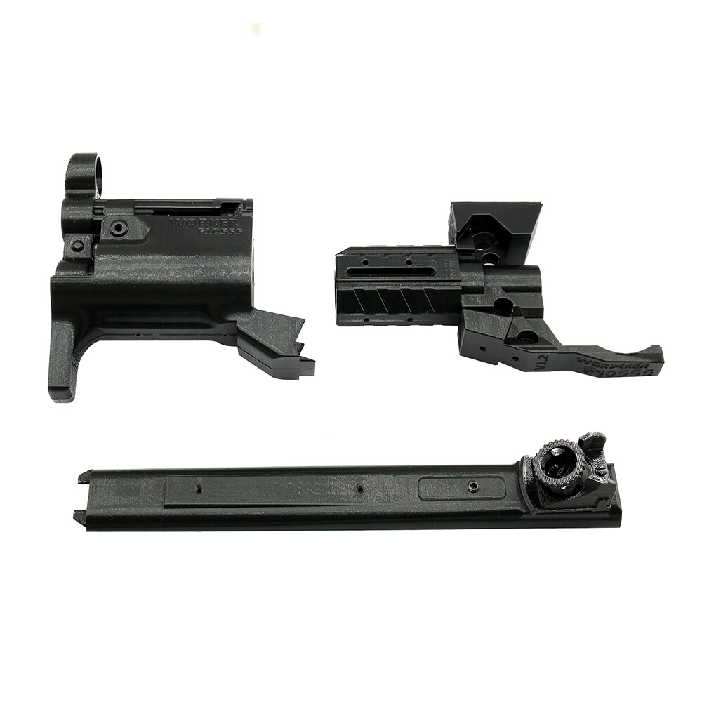 Worker MOD F10555 MP5K PWD Imitation Kit for Nerf Stryfe Foam Blaster ...