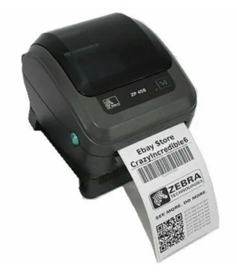 4 Rolls 4"X6" Zebra 2844 Eltron ZP450 Direct Thermal Shipping Labels ...
