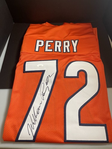 William Perry Signed Chicago Bears "Fridge" Jersey (JSA COA) Super Bowl ...