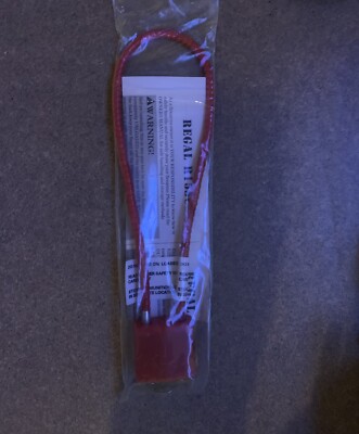 Regal Firearm Gun Safety Cable Lock R15SC3 (RED) *Brand New* 2 Keys | eBay