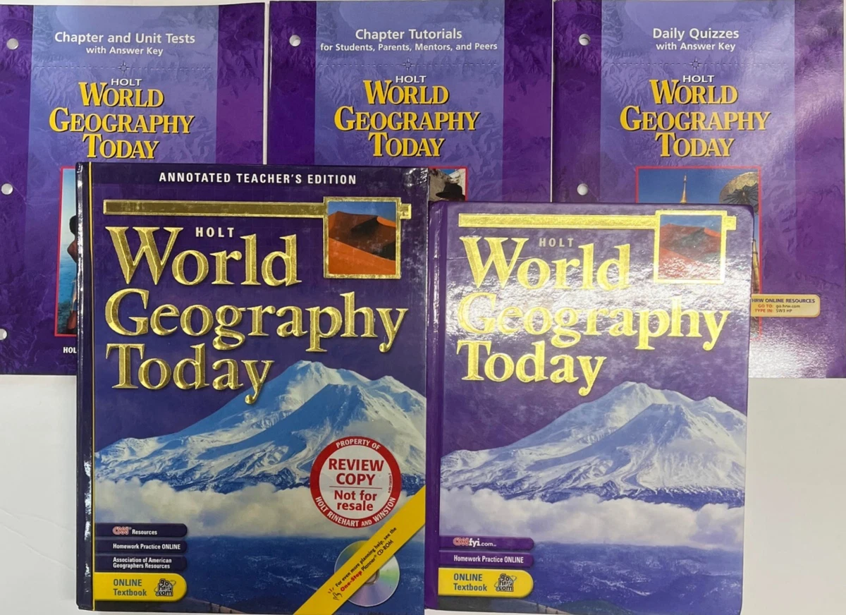 World Geography Textbook Online