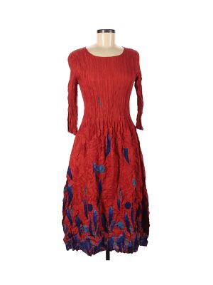Alquema Women Red Casual Dress 6 | eBay