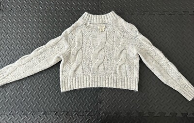 Jessica Simpson Cropped Sweater Small | eBay