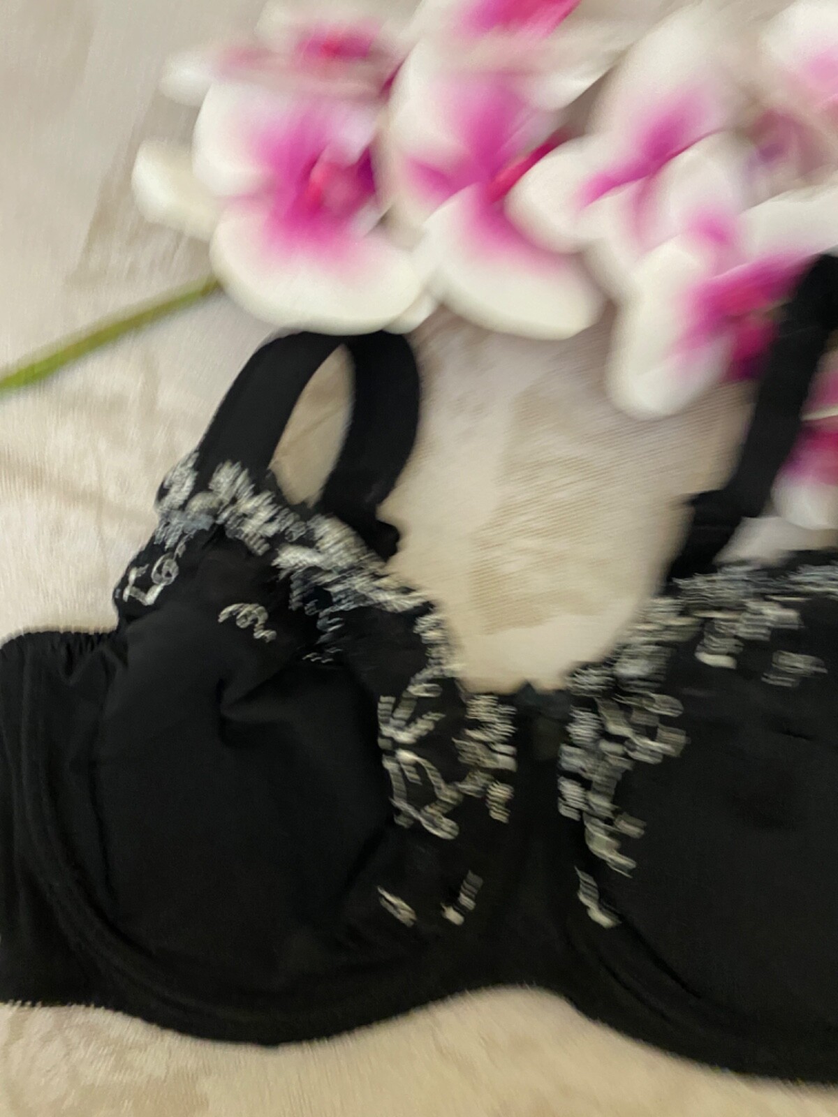 Bpc Bra size it6E gb40E eu 90F Unpadded underwired black | eBay