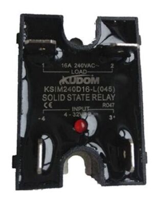 Kudom 16 A Solid State Relay, Zero Cross, Panel Mount Triac, 280 V ac ...