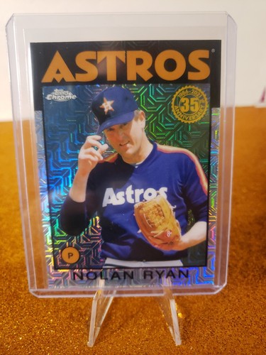 2021 Topps Chrome Baseball Nolan Ryan Card 86BC-34 s | eBay