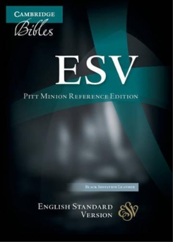 ESV Pitt Minion Reference Bible, Black Imitation Leather, ES442: (de ...