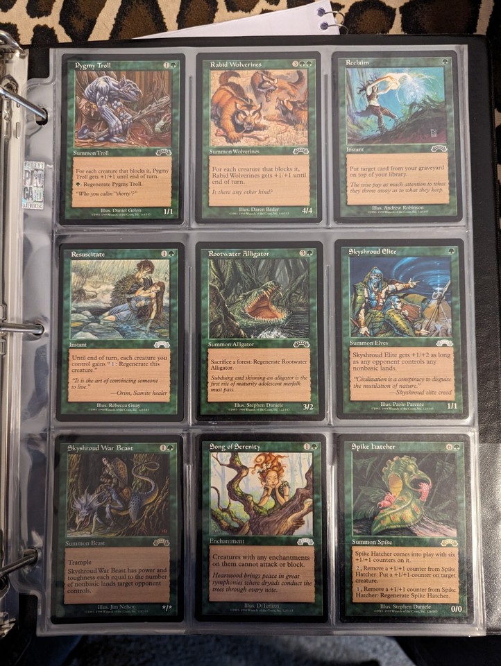 Magic the Gathering MTG Exodus A Complete Set NEAR MINT (NM) English | eBay