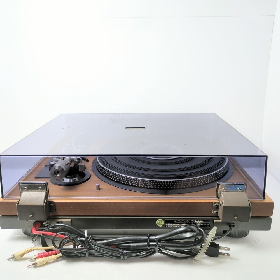 Pioneer PL-1400C Turntable Analog Record Player direct drive | eBay