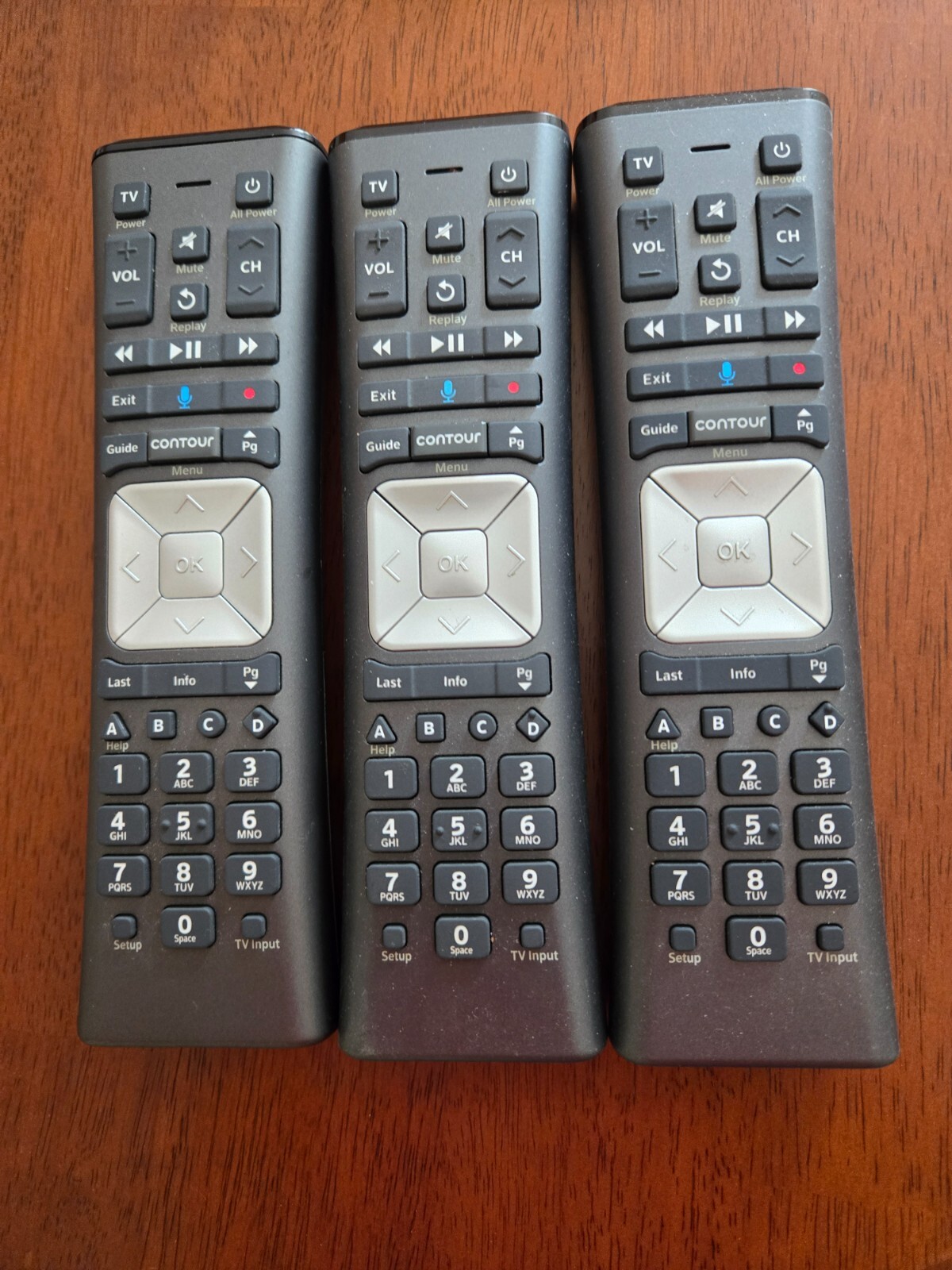 Lot of 3 Xfinity XR11 Voice Activated Remote Controls - Gray | eBay