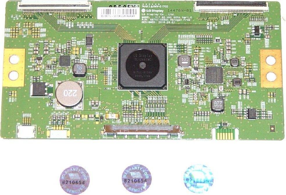 NEW LG 65UJ6300 T-Con Display Driver Controller 65UJ6300-UA b217 | eBay