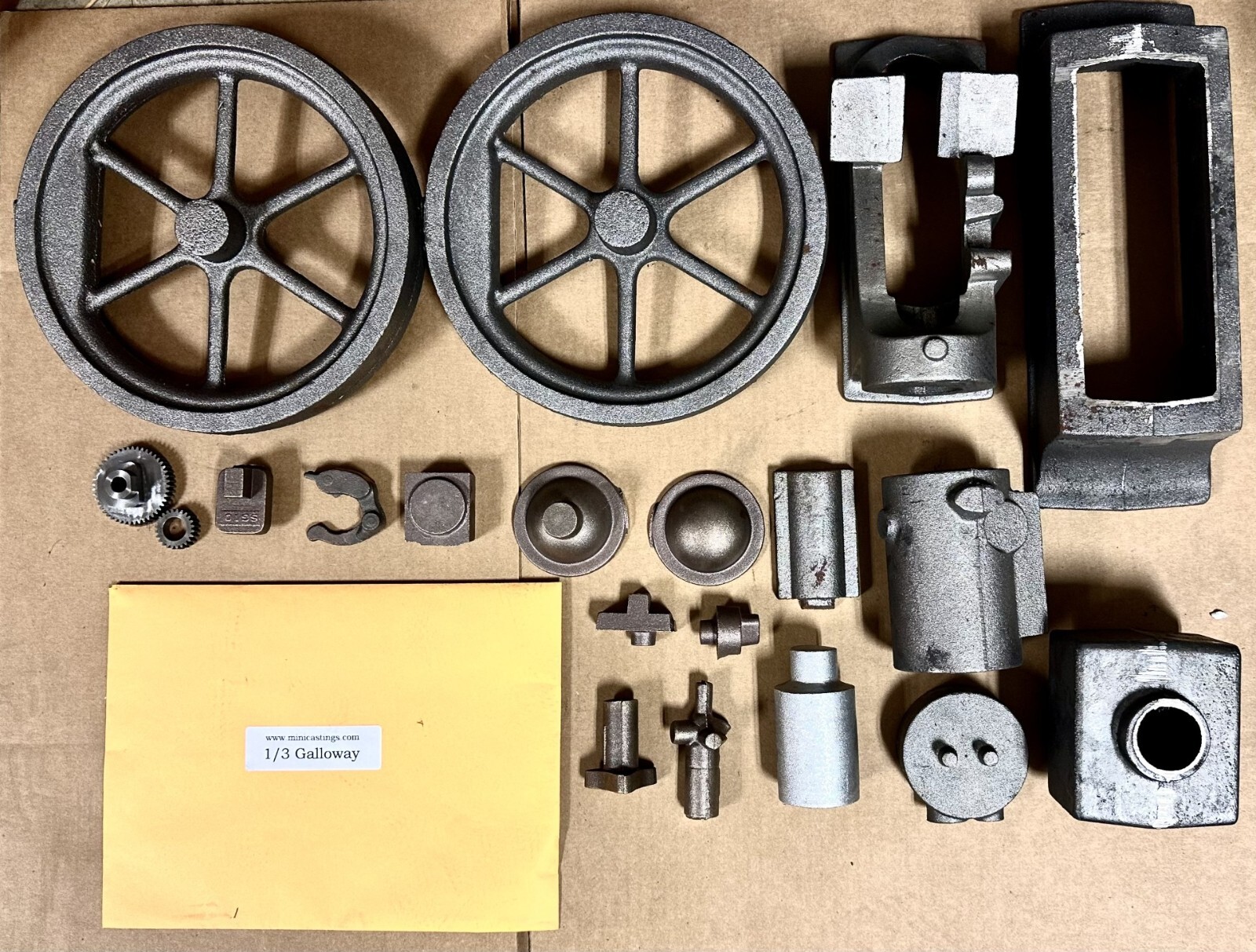 1/3 Galloway Hit and Miss Engine Water Cooled Casting Kit | eBay