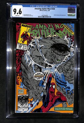Amazing Spider-Man #328 CGC 9.6 - Todd McFarlane Marvel Comics 1990 (XO ...
