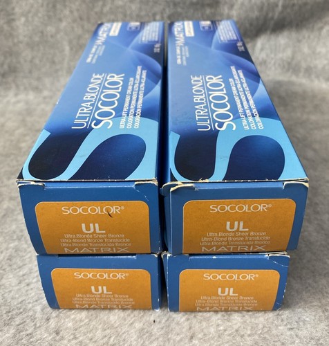 4-MATRIX SOCOLOR Ultra Blonde Permanent Cream Color Ultra Lift ...