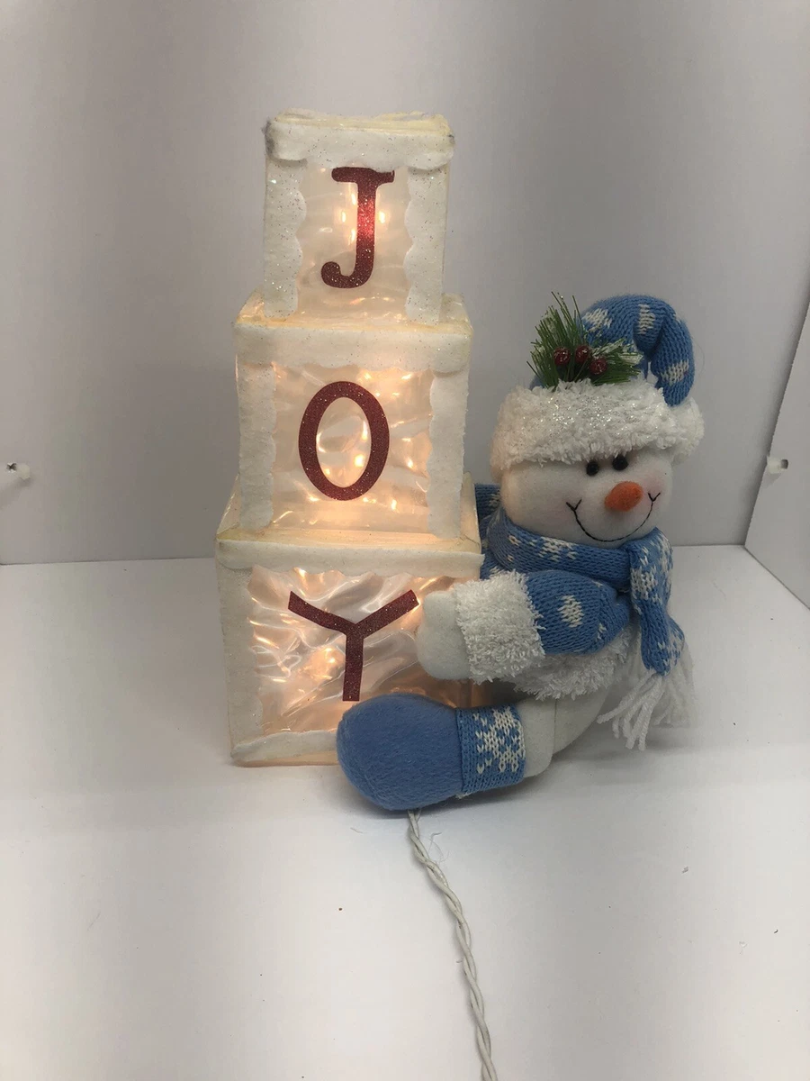 Ice Block Snowman