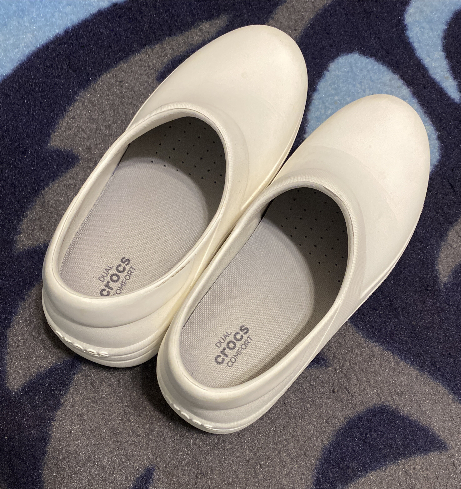 Crocs Women Dual Comfort Nurse Work Shoe Clog Mules E… - Gem