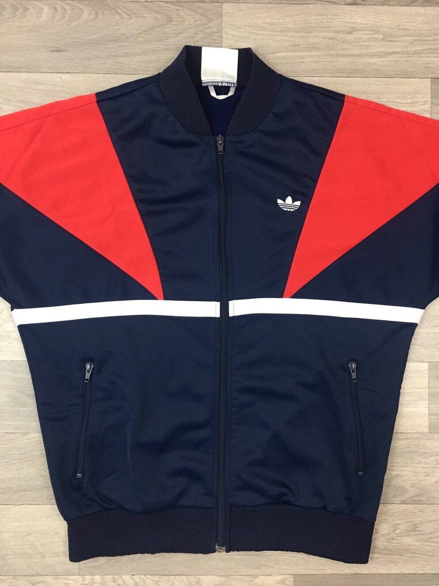 Vintage 80s Adidas ATP Ivan Lendl Tennis Track Jacket Mens Vintage 80s Adidas ATP Ivan Lendl Tennis Track Jacket Mens