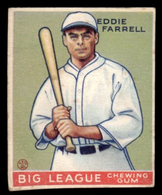 1933 Goudey Baseball #148 Eddie Farrell VG | eBay